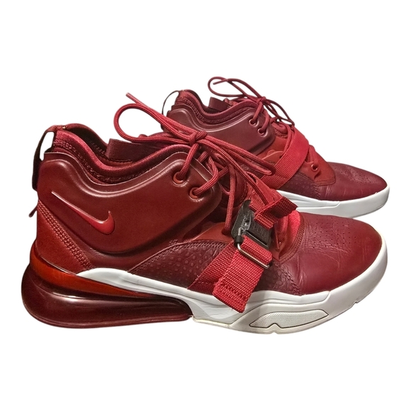 Nike | Shoes | Nike Red Athletic Shoes With Cushioned Sole And ...